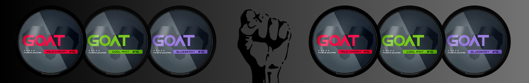 GOAT Nicotine Pouches | All white snus & pouches