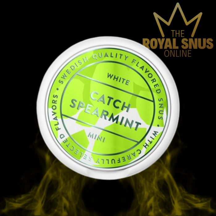 CATCH SPEARMINT MINI Snus - Order Snus Online | WWW.THEROYALSNUS.COM