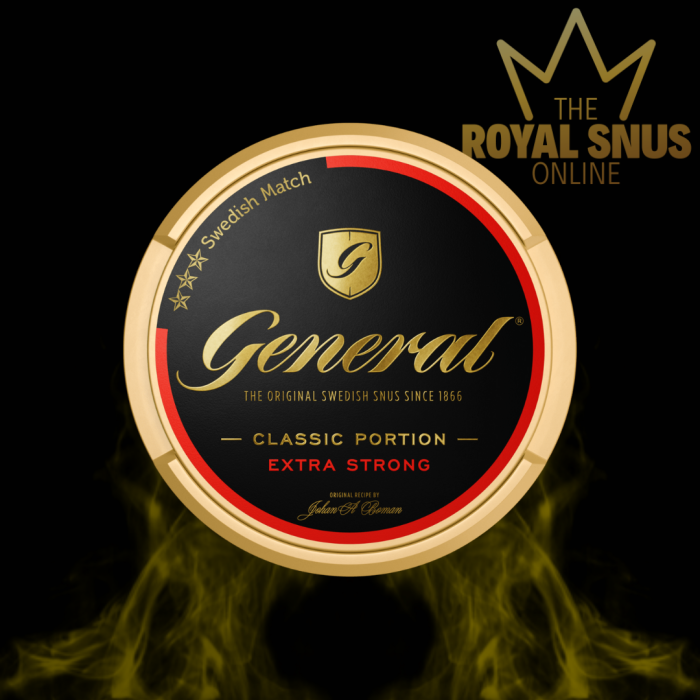 General Extra Strong Snus - Order Snus Online | TheRoyalSnus.com