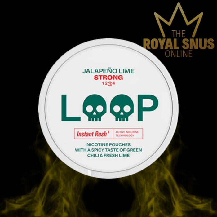 Buy LOOP Jalapeno Lime Strong Nicotine Pouches - Order Snus Online ...