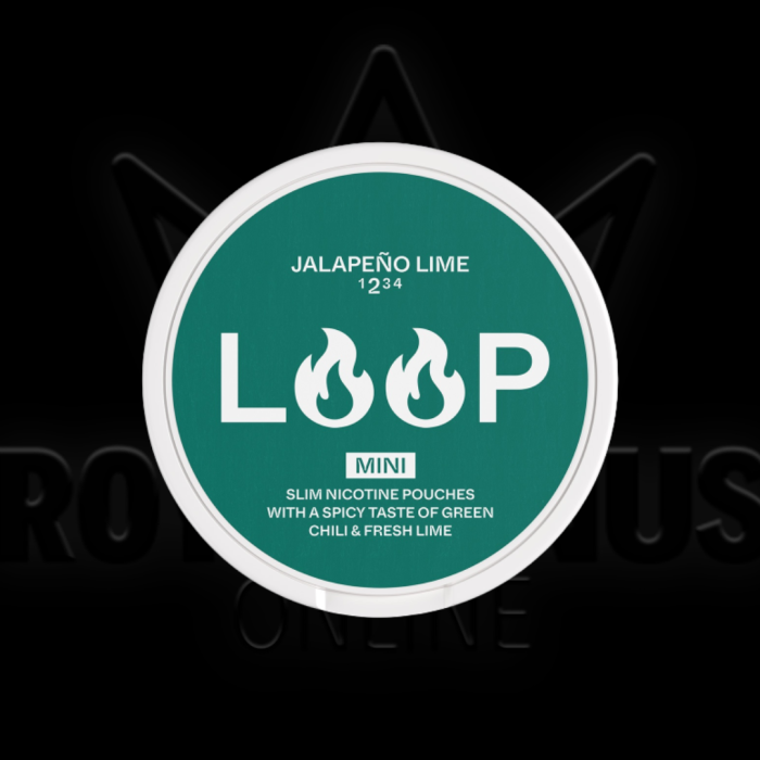 Buy LOOP Jalapeno Lime Mini Nicotine Pouches - Order Snus Online ...