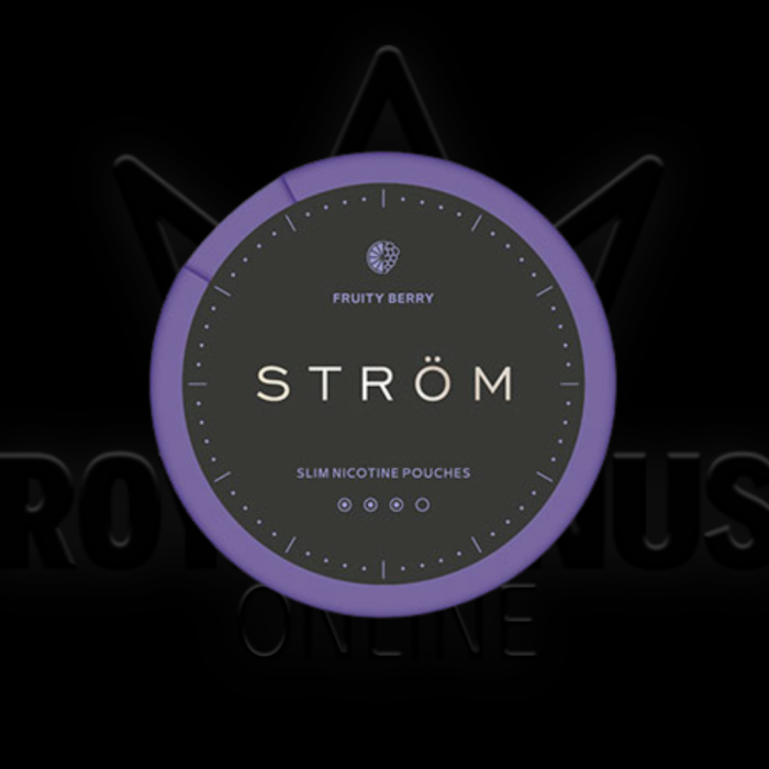 STRÖM Fruity Berry Slim Nicotine Pouches - Order Snus Online ...