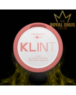 Buy KLINT White Mulberry Slim All White - Order Snus Online | WWW.THEROYALSNUS.COM