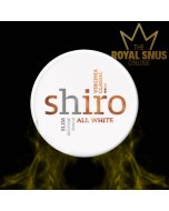 Buy Shiro Cuba Libre Slim All White Nicotine Pouches - Order Snus ...