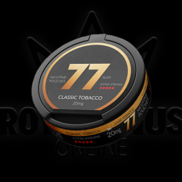 Buy 77 Classic Tobacco Strong Nicotine Pouches - Order Snus Online ...