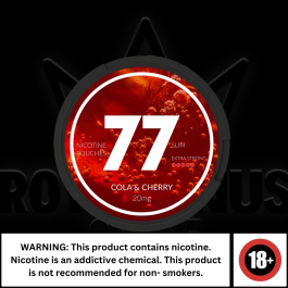 77 Cola & Cherry | Buy 77 white snus online