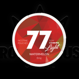 77 Light Watermelon | 77 Snus | TheRoyalSnus.com