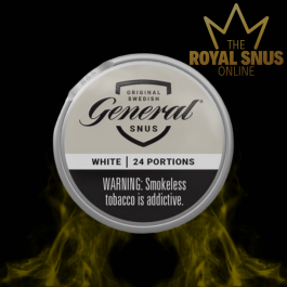 General White Portion Snus - Order Snus Online | WWW.THEROYALSNUS.COM