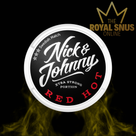 Nick and Johnny Red Hot Snus - Order Snus Online | WWW.THEROYALSNUS.COM