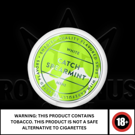 Catch Spearmint White Mini Snus - Order Snus Online