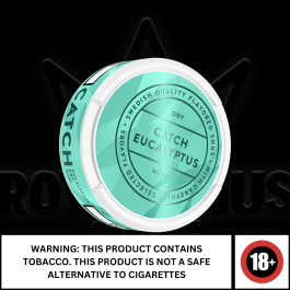 Catch White Eucalyptus Snus - Order Snus Online | TheRoyalSnus.com
