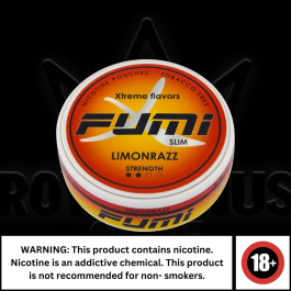 FUMI Limonrazz Nicotine Pouches | Fumi Snus | TheRoyalSnus.com