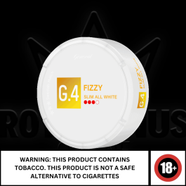 G.4 Fizzy Slim All White Snus - Order Snus Online