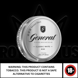 General White Mini Snus - Order Snus Online