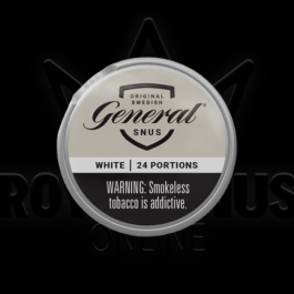 Buy General White Portion Snus - Order Snus Online | WWW.THEROYALSNUS.COM
