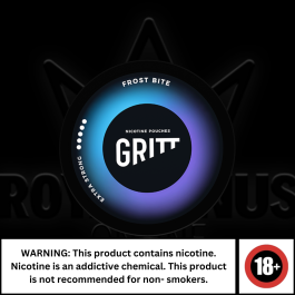 GRITT Frost Bite Extra Strong | Gritt Snus | TheRoyalSnus.com