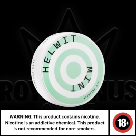 Helwit Mint Slim All White Portion | Helwit Snus | TheRoyalSnus.com