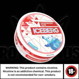 Iceberg Raspberry Gum 4mg (4mg/pouch)