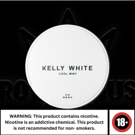 Kelly White Cool Mint Slim | Kelly White Snus | TheRoyalSnus.com