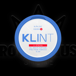 Buy Klint Blåklint Slim X-Strong - Order Snus Online | WWW.THEROYALSNUS.COM