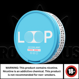 Loop Ice Cool Mint Strong | Loop Snus | TheRoyalSnus.com
