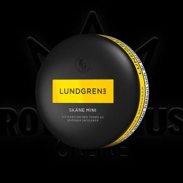 Lundgrens Skåne Mini White Snus - Order Snus Online | WWW.THEROYALSNUS.COM