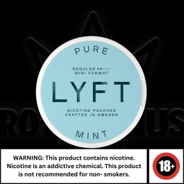 LYFT Pure Mint Mini | Lyft Snus | TheRoyalSnus.com