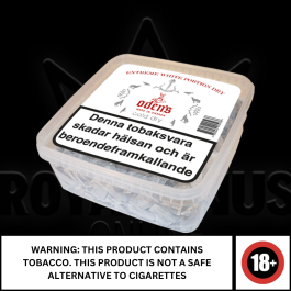 Odens Cold Extreme White Dry 500G Snus – Extra Strong Tobacco & Menthol ...