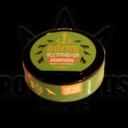 Odens Creamy Wintergreen Extreme Portion Snus - Order Snus Online