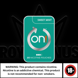 Buy On! Sweet Mint 6mg Strong | On Snus | TheRoyalSnus.com