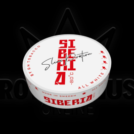 Buy Siberia All White Slim Nicopods - Order Snus Online | TheRoyalSnus.com