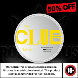 The Club Lemon Slim | The Club Snus | TheRoyalSnus.com