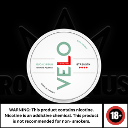 VELO Eucalyptus X Strong | Velo White Snus | TheRoyalSnus.com