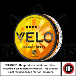 VELO Orange Spark | New Velo Pouches | Buy Velo Snus Online