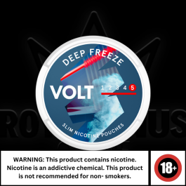 VOLT Deep Freeze Super Strong Slim All White | Volt Snus | TheRoyalSnus.com