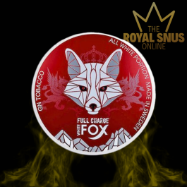 WHITE FOX FULL CHARGE Nicotine Pouches - Order Snus Online | WWW ...