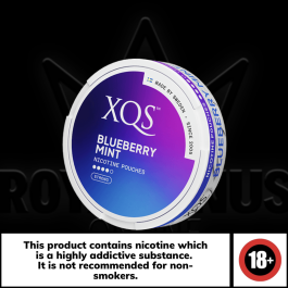 XQS Blueberry Mint Strong | Xqs Snus | TheRoyalSnus.com