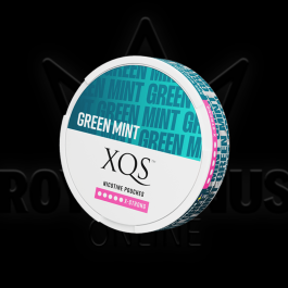 Buy XQS Green Mint X-Strong - Order Snus Online | TheRoyalSnus.com