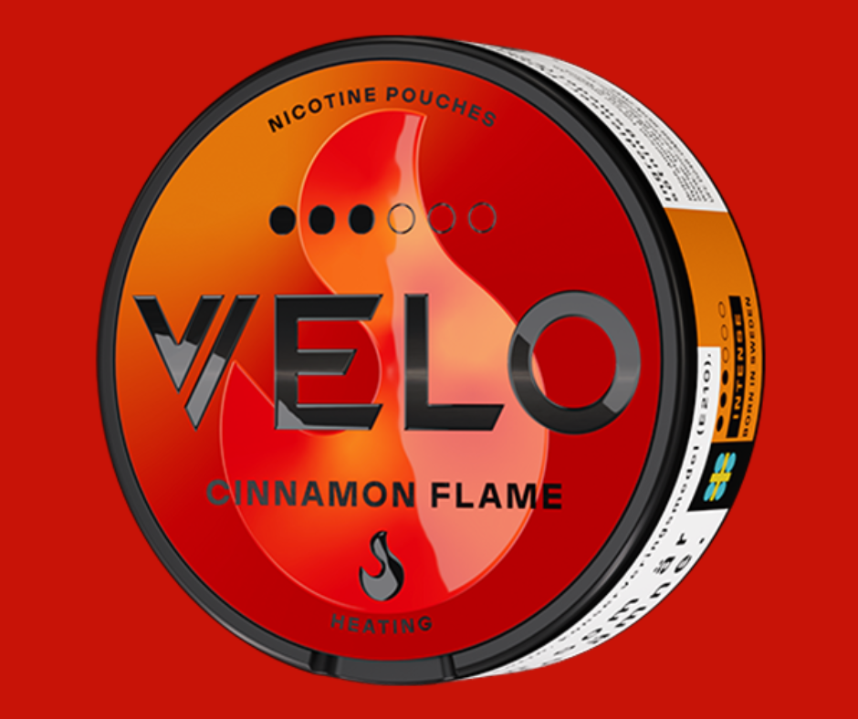 News from VELO nicotine pouches brand VELO Cinnamon Flame Strong